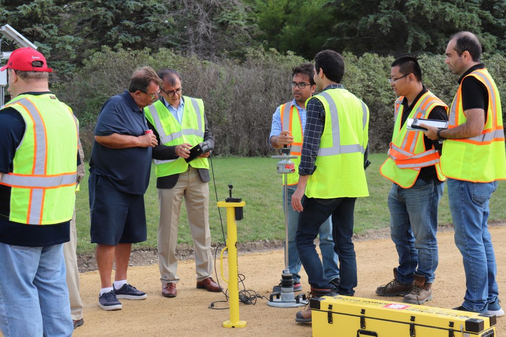 Open house highlights geosynthetic base stabilization research ...