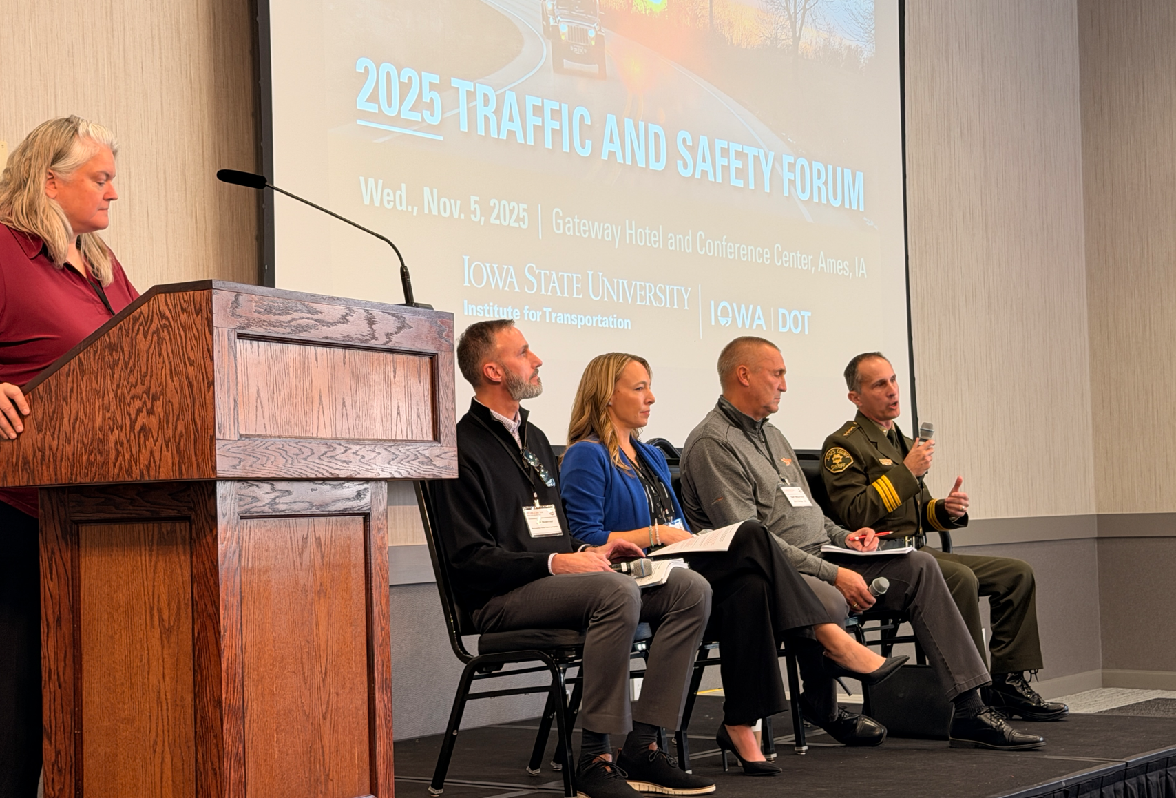 30th annual Iowa DOT Traffic Safety Forum held | Institute for ...